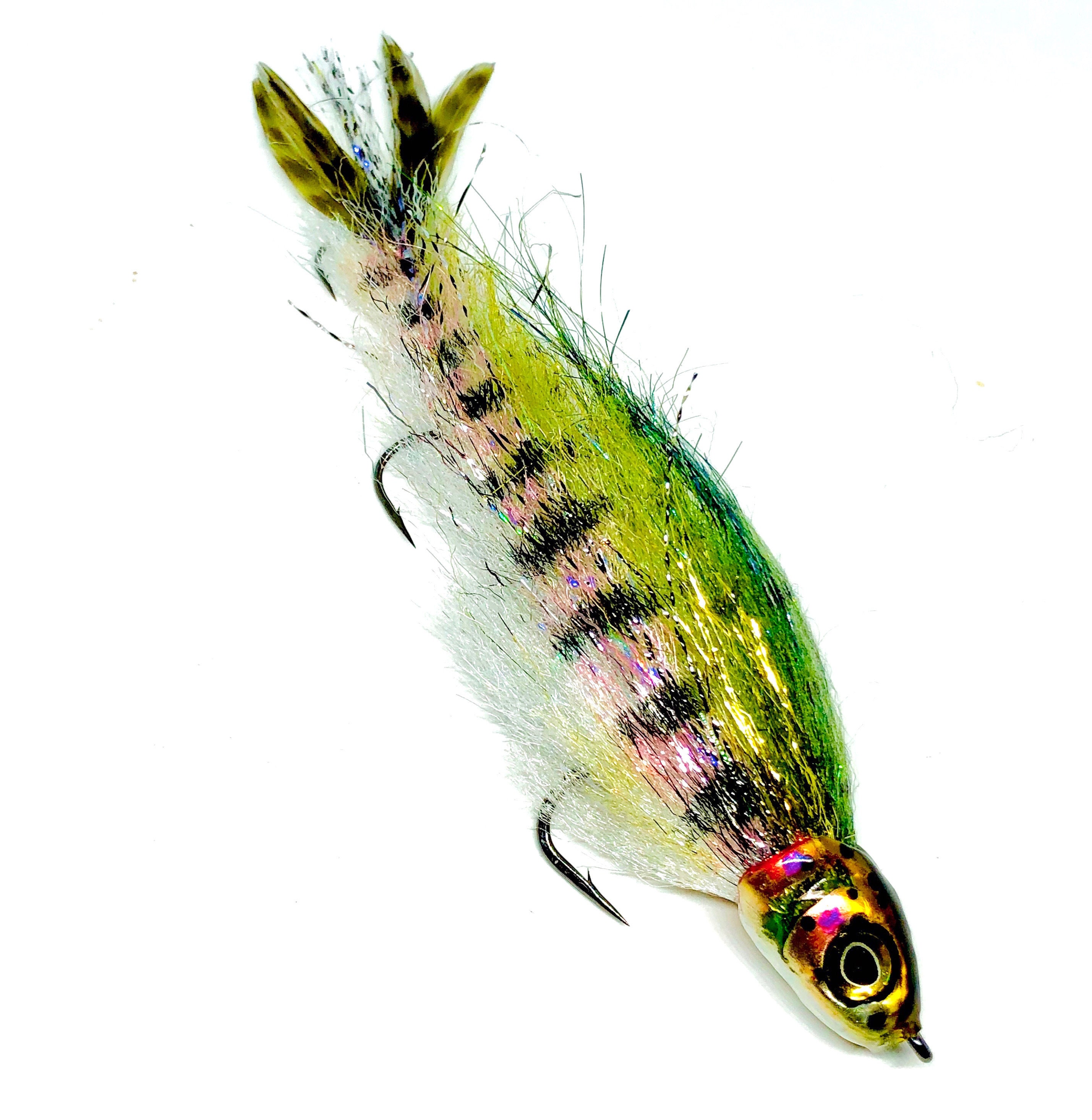 Finger Bling Fly -- Fingerling Fly Fishing or Spin Rod Lure by Drop Jaw ...