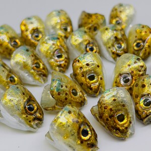 Juvenile Brown Trout Head -- DIY Fly Fishing or Spin Rod Lure Head by ...
