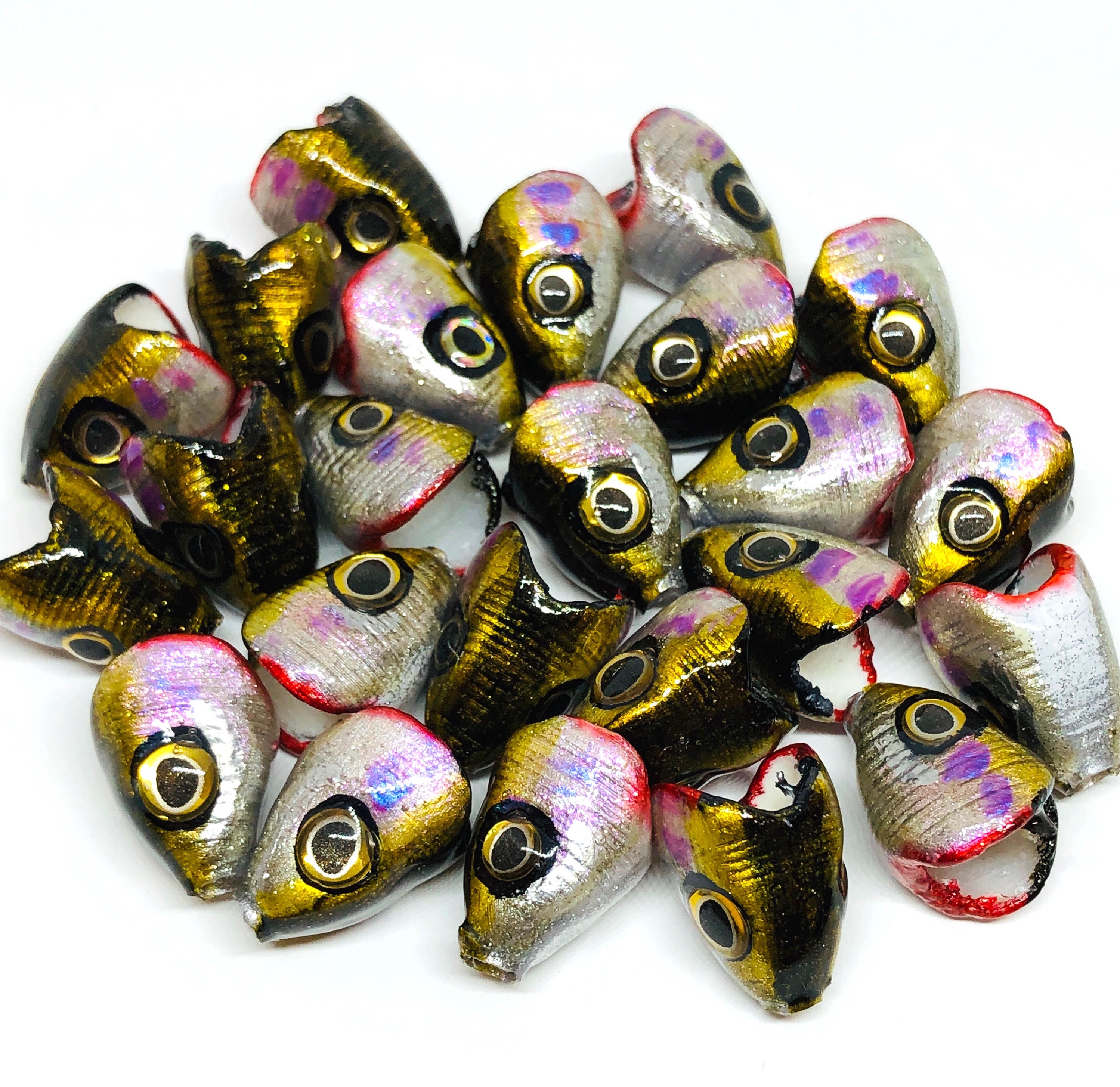 Baby Whitey Head DIY Whitefish Head for Fly Fishing Flies or Spin Rod ...