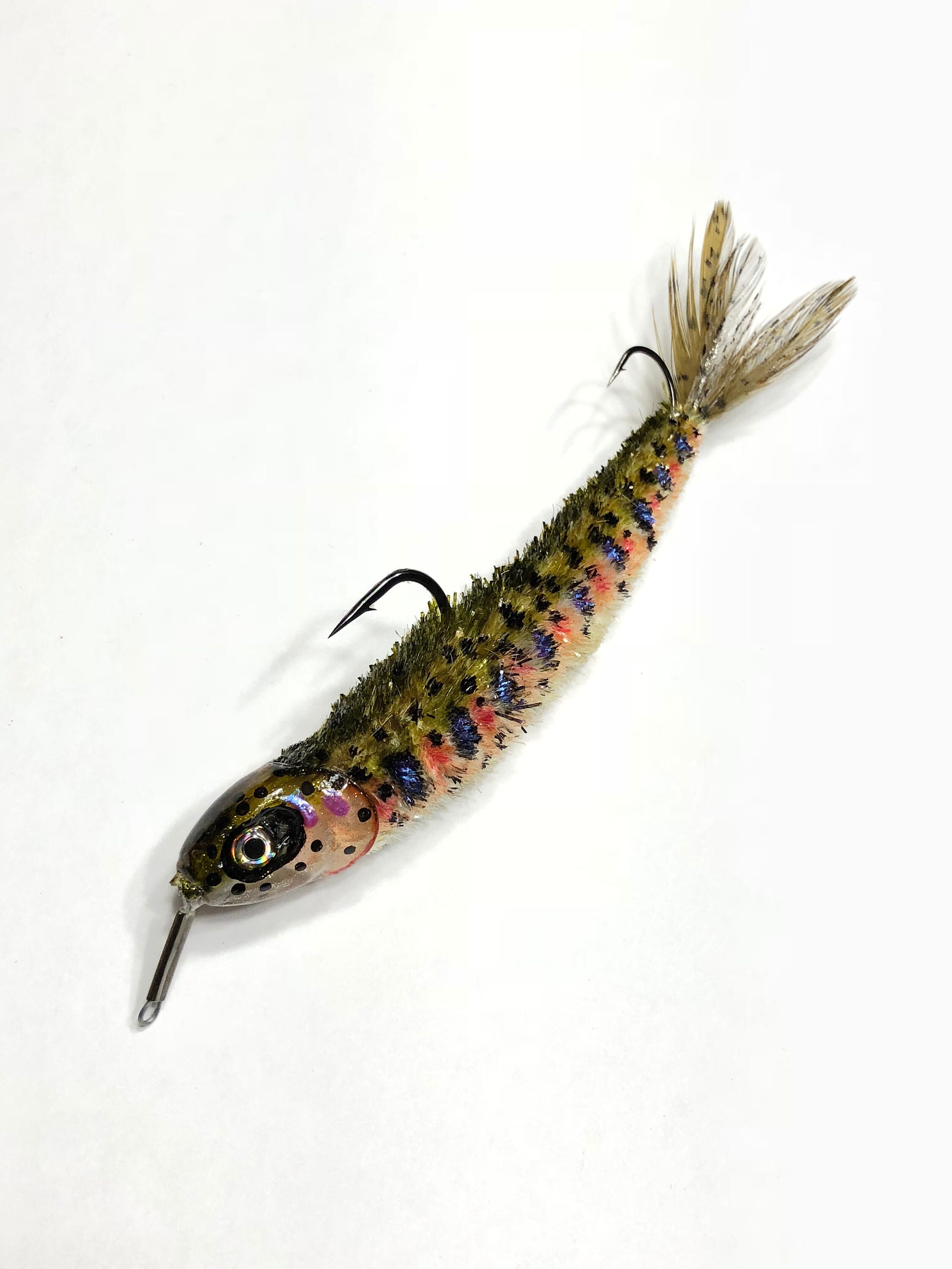 Rainbow Recurve Zipstick -- Ready to Go Fly Fishing or Spin Rod Lure by ...