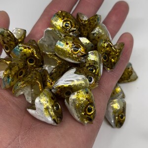 Juvenile Brown Trout Head -- DIY Fly Fishing or Spin Rod Lure Head by ...