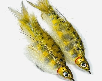 Baby Rainbow Trout Fly Articulated Fly Fishing or Spin Rod Lure by Drop ...