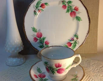 Tea cup plate set | Etsy