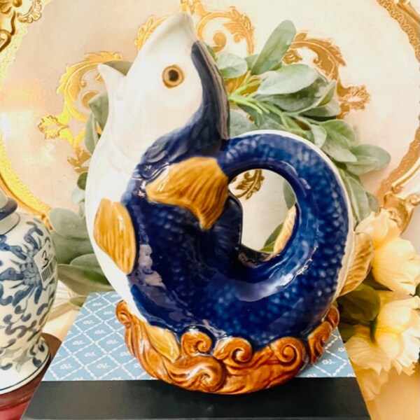 Fish Pitcher - Etsy