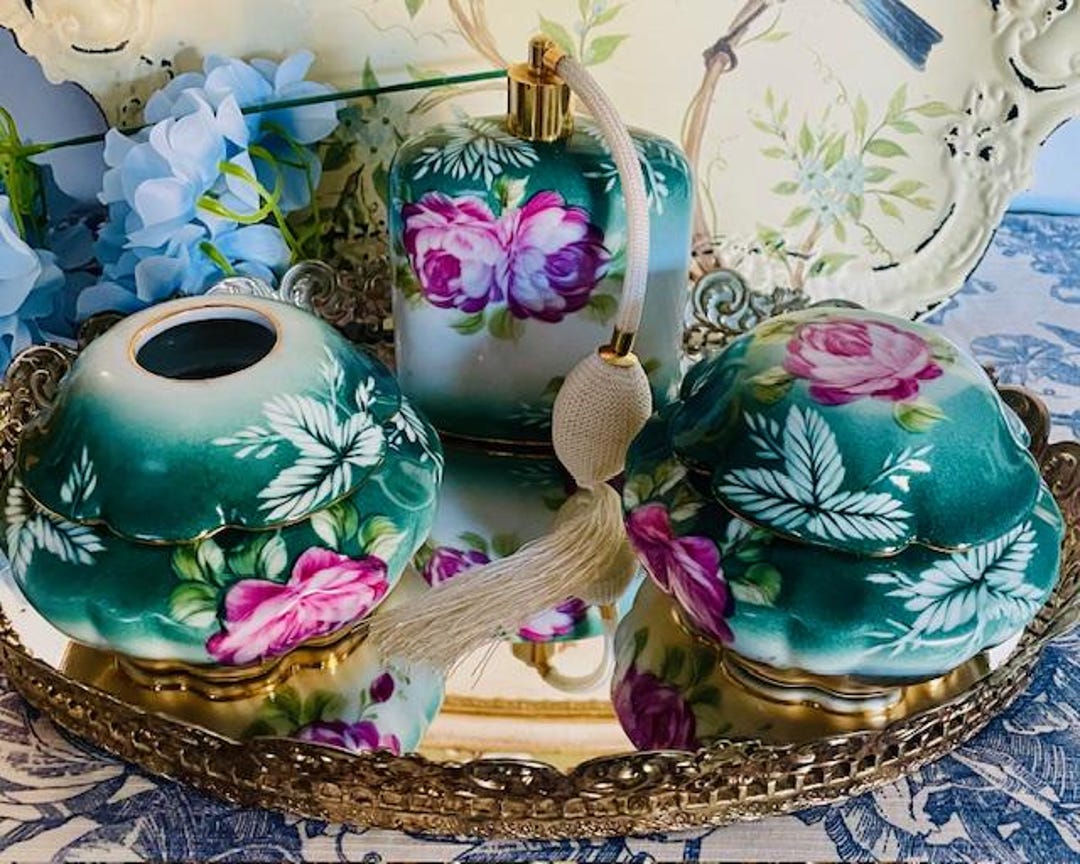 Limoges Vanity Set Limoges Vanity Accessories Limoges Collector Limoges ...