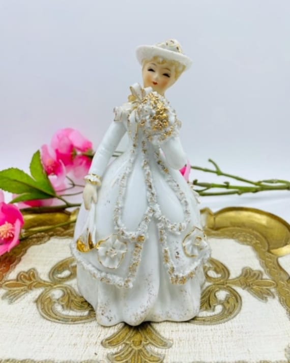 Lefton Figurine Lefton Lady Vintage Lefton Figurine | Etsy