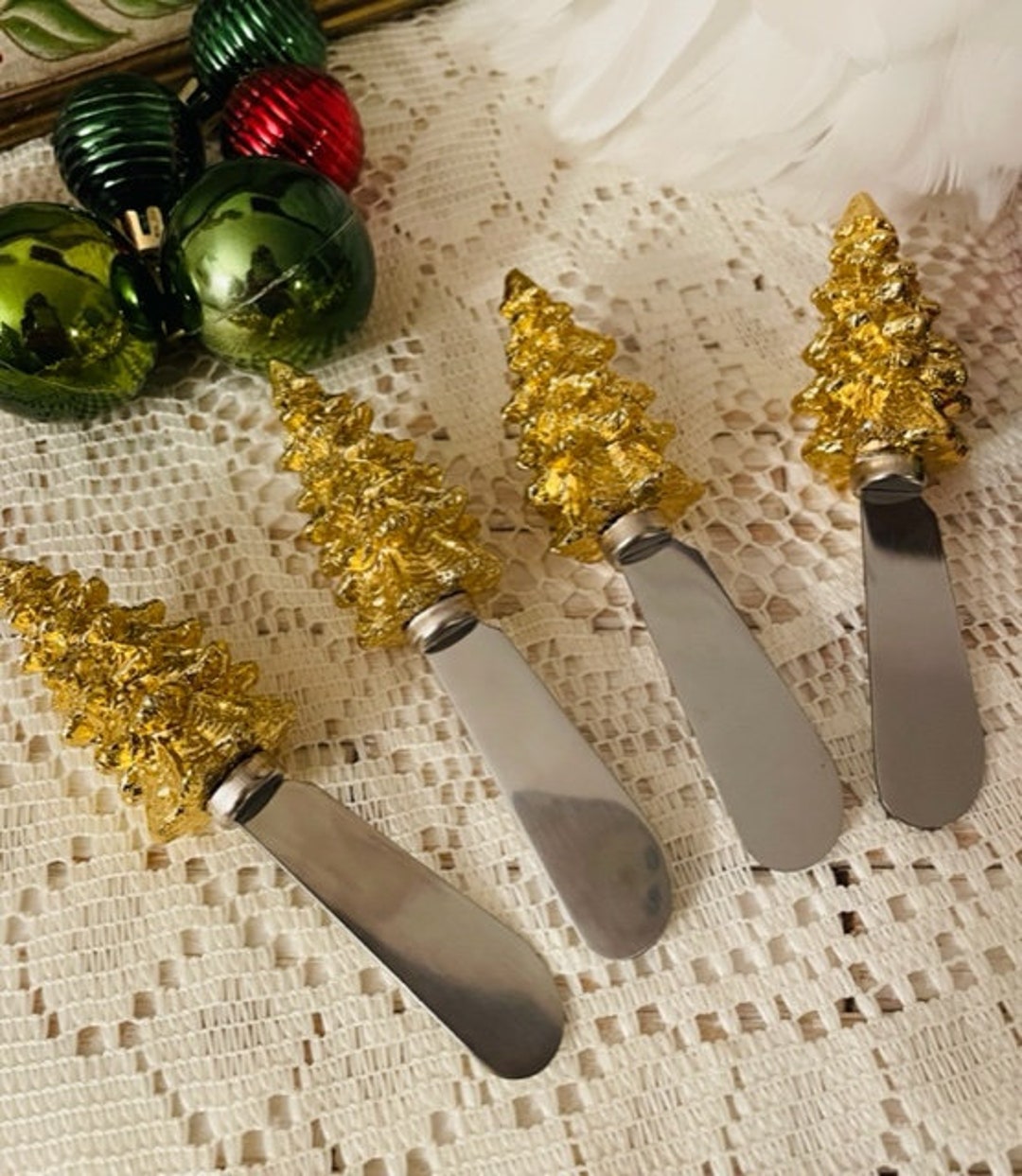 Christmas Tree Spreaders Holiday Spreaders Entertaining Christmas Decor ...
