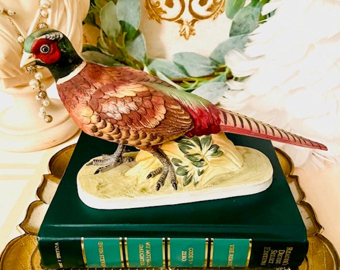 Pheasant Figurine Sadek Pheasant Ring Necked Pheasant Sadek Figurine ...