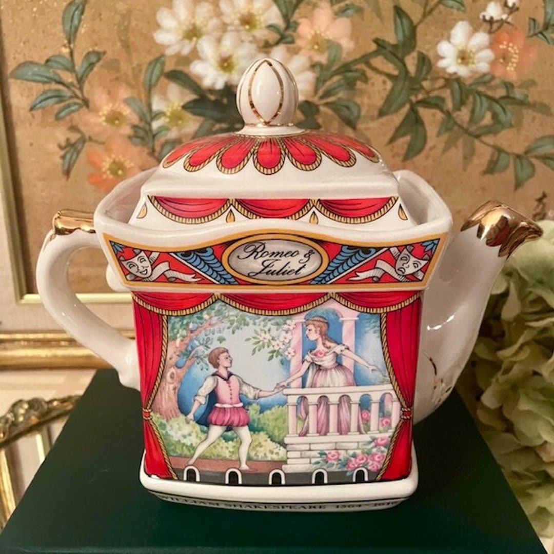 Sadler Teapot Romeo and Juliet Teapot Shakespeare Teapot Collector ...