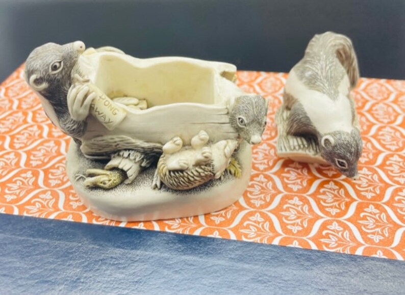 Harmony Kingdom Collectible Foul Play Skunk Collector Box - Etsy