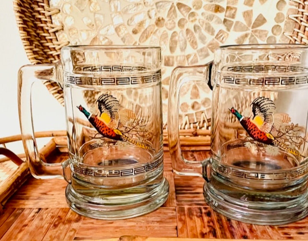 Flying Pheasants Beer Stein Flying Pheasants Beer Mugs Princess House ...
