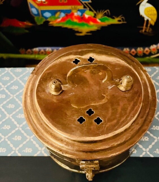 Brass Cricket Box Trinket Box Vintage Cricket Box Mini Box - Etsy