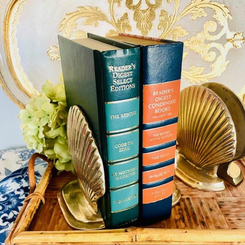 Brass Bookends - Etsy