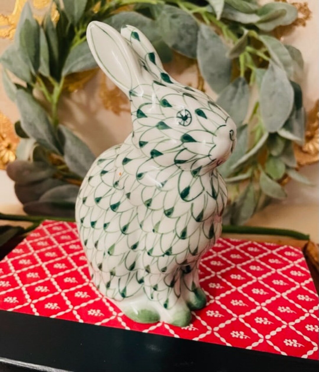 Fishnet Rabbit Andrea by Sadek Fishnet Figurine Fishnet Animal - Etsy