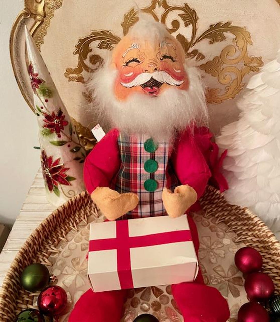 Annalee Figurine Annalee Santa Claus Figurine Anna Lee Collectible ...