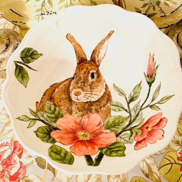 Rabbit Bowl - Etsy