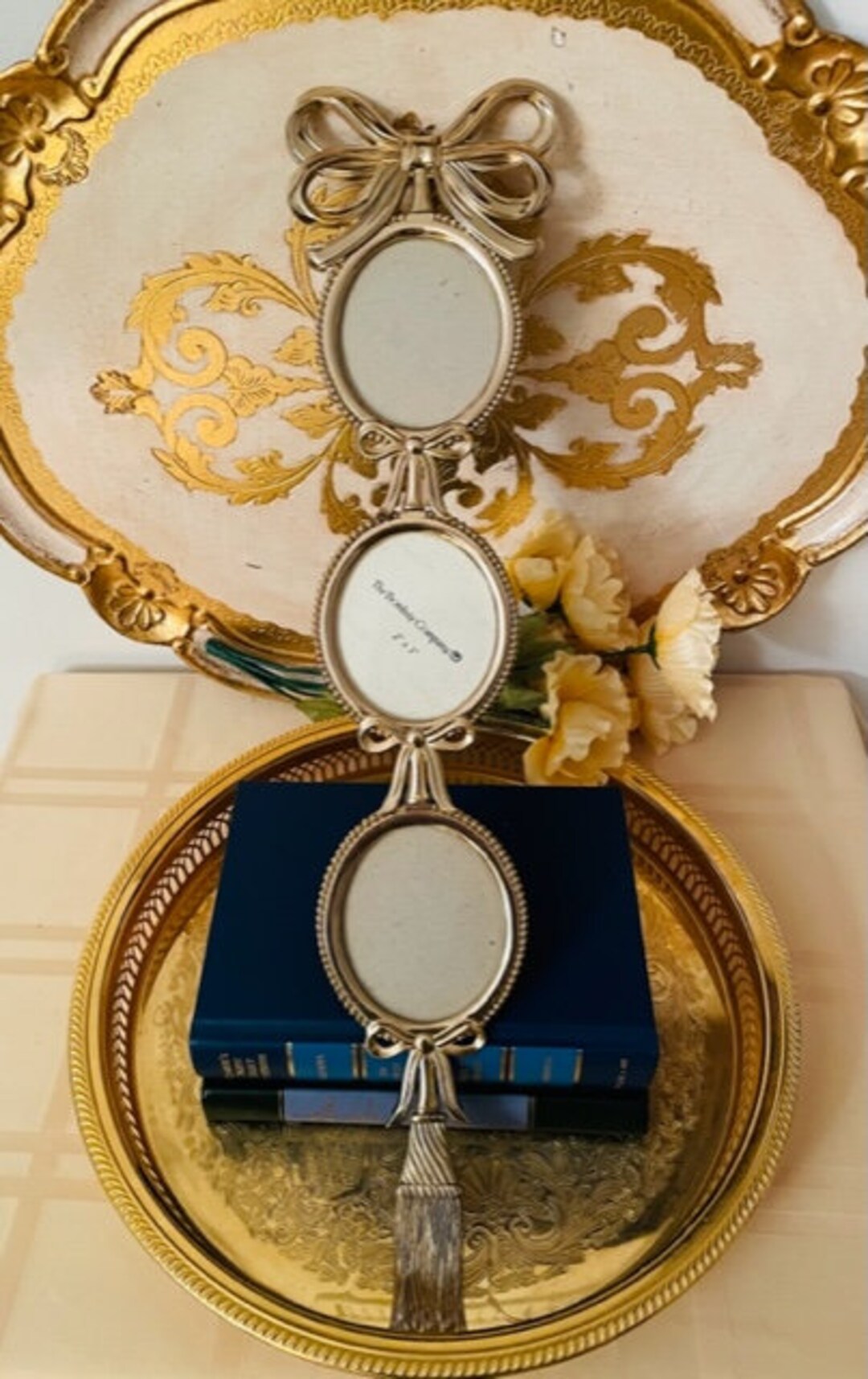 Bombay Triple Frame Bows Frame Bombay Bows Wall Decor Bombay Wall ...