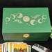 MOON PHASE Wood Box Tarot Card Box Altar Storage Crescent - Etsy