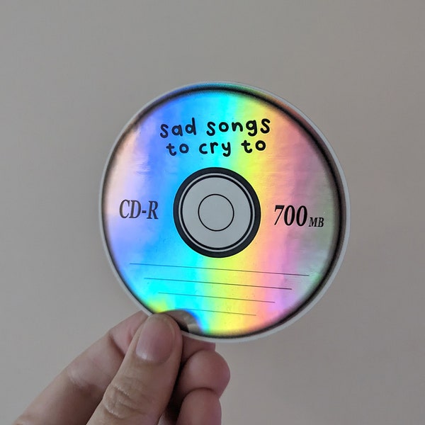 Cd Sticker - Etsy