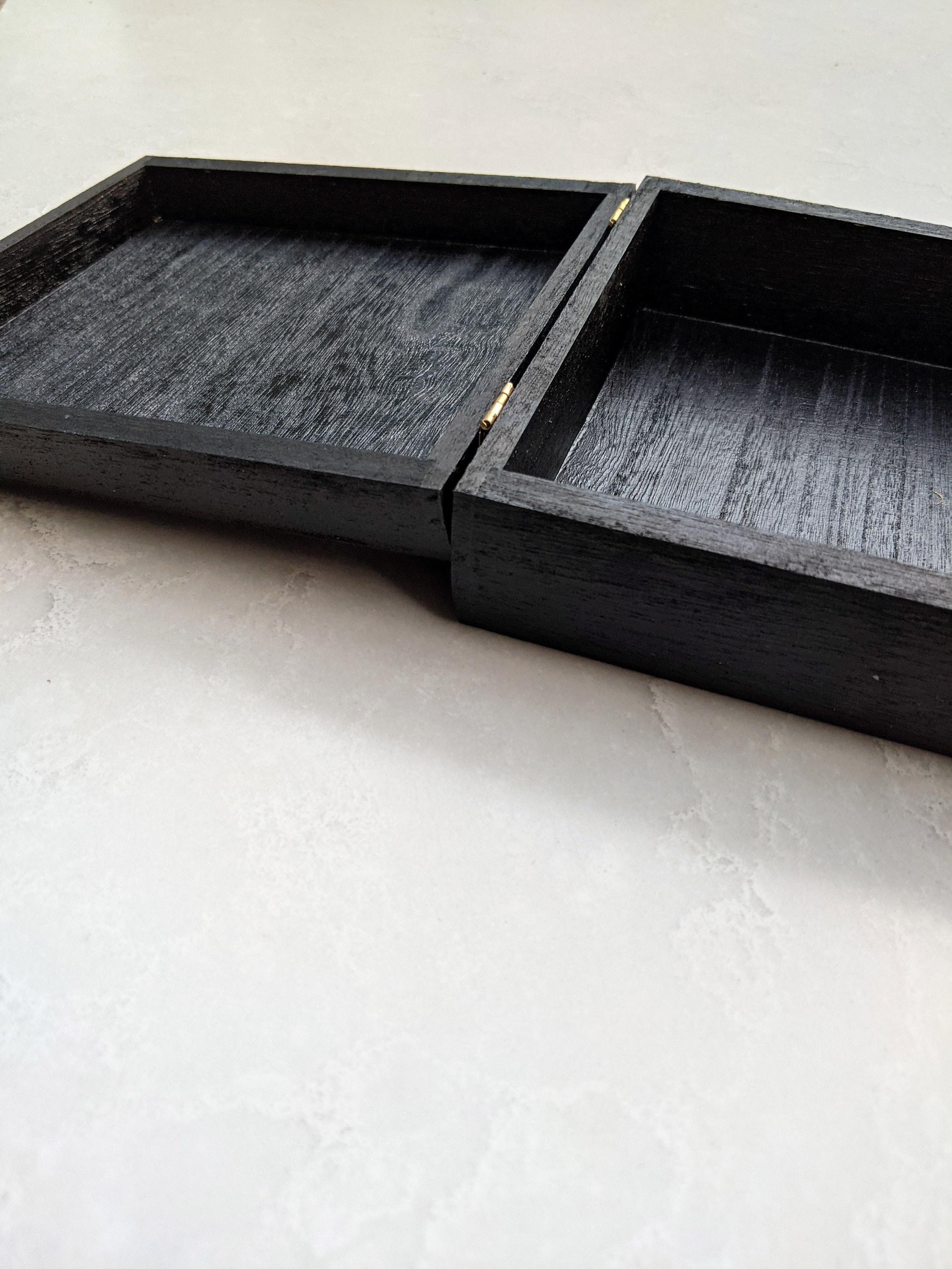 Spider Web Wood Box Halloween Decor Tarot Card Box Altar - Etsy