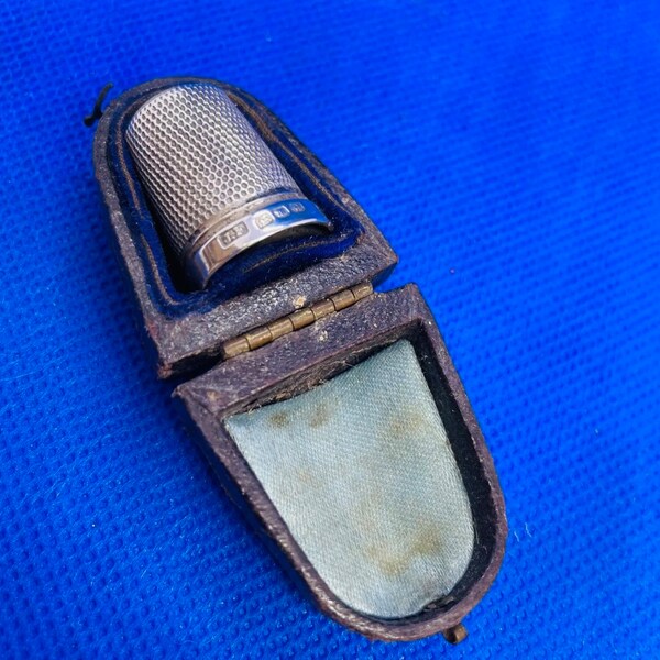 Silver Thimble Case - Etsy