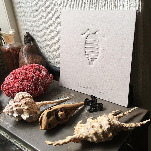 Cardboard Relief Art - Etsy