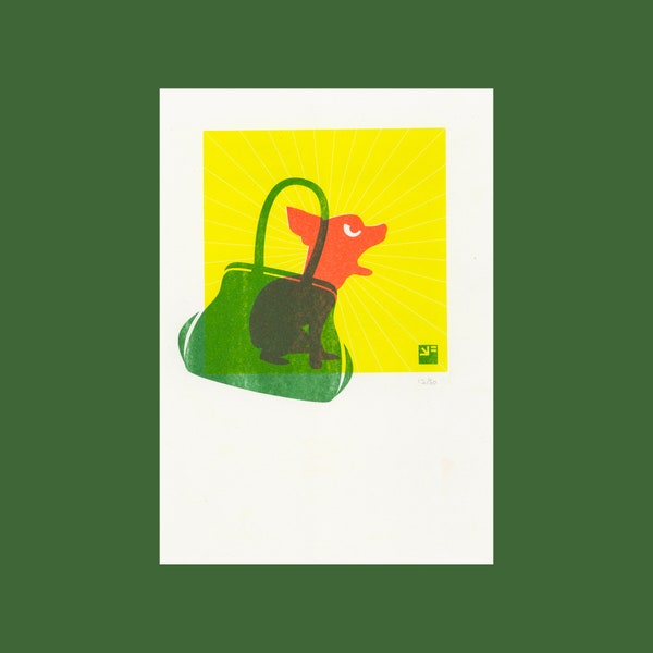 Risograph Print - Etsy