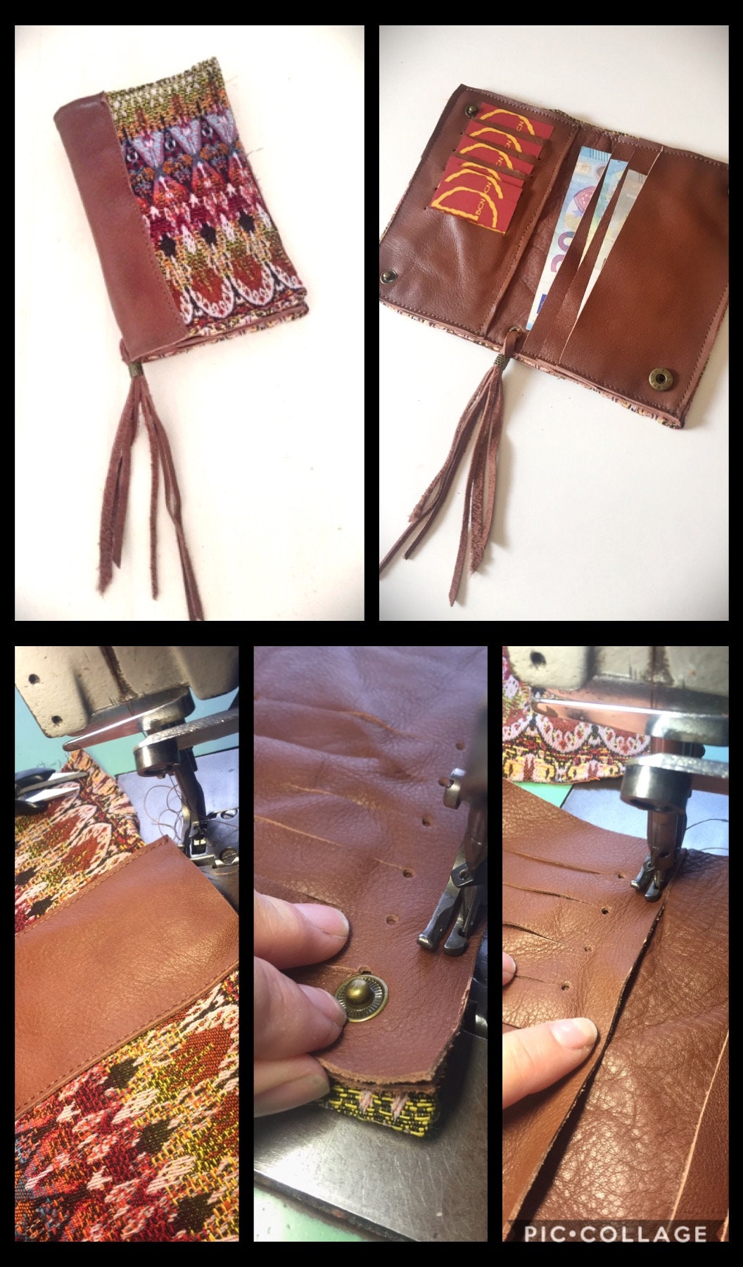 ETHNIC WALLET CARDHOLDER, Wallet for Woman, Colored Wallet, Handmade ...