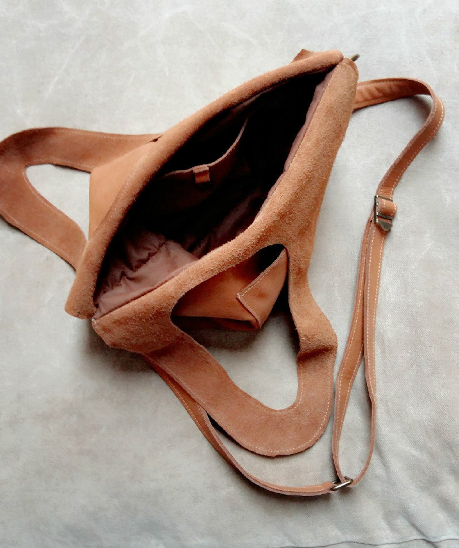 ORIGINAL FLAT HANDBAG Minimalist Leather Bag-tote Leather Bag Shoulder ...