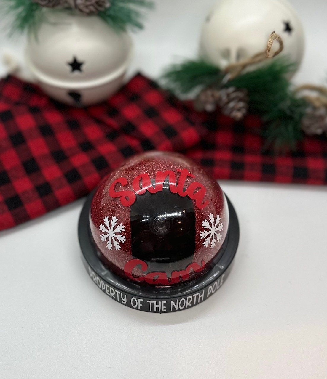 Santa Cam Gift Package From Santa // Glitter Snow Security Camera ...