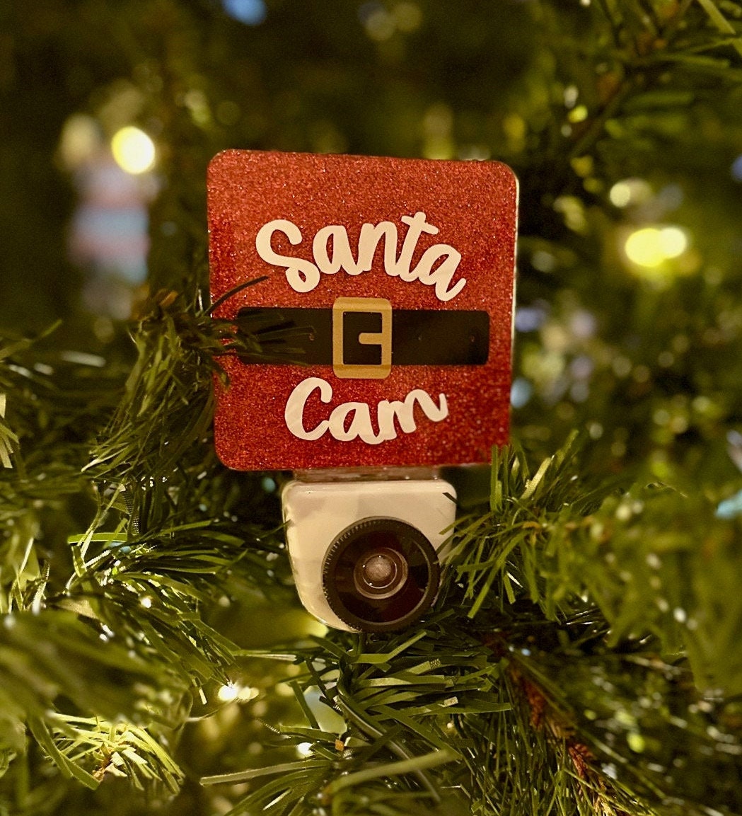 Santa Cam Gift Package From Santa // Glitter Snow Security Camera ...