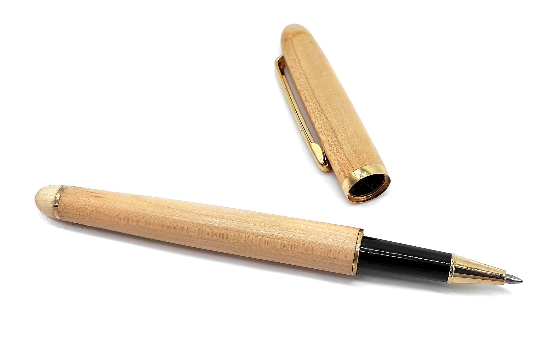 Pen Case With or Without Pen or Pen Alone in Beech Wood - Etsy UK