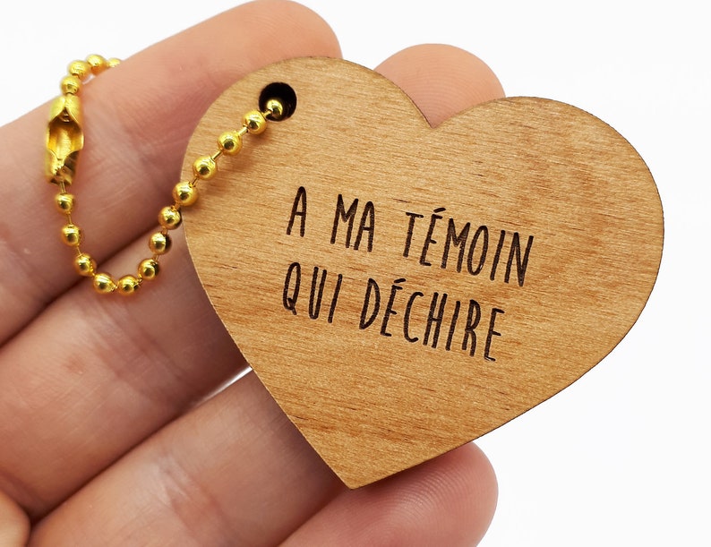 Wooden Heart Engraved With the Message of Your Choice. | Etsy