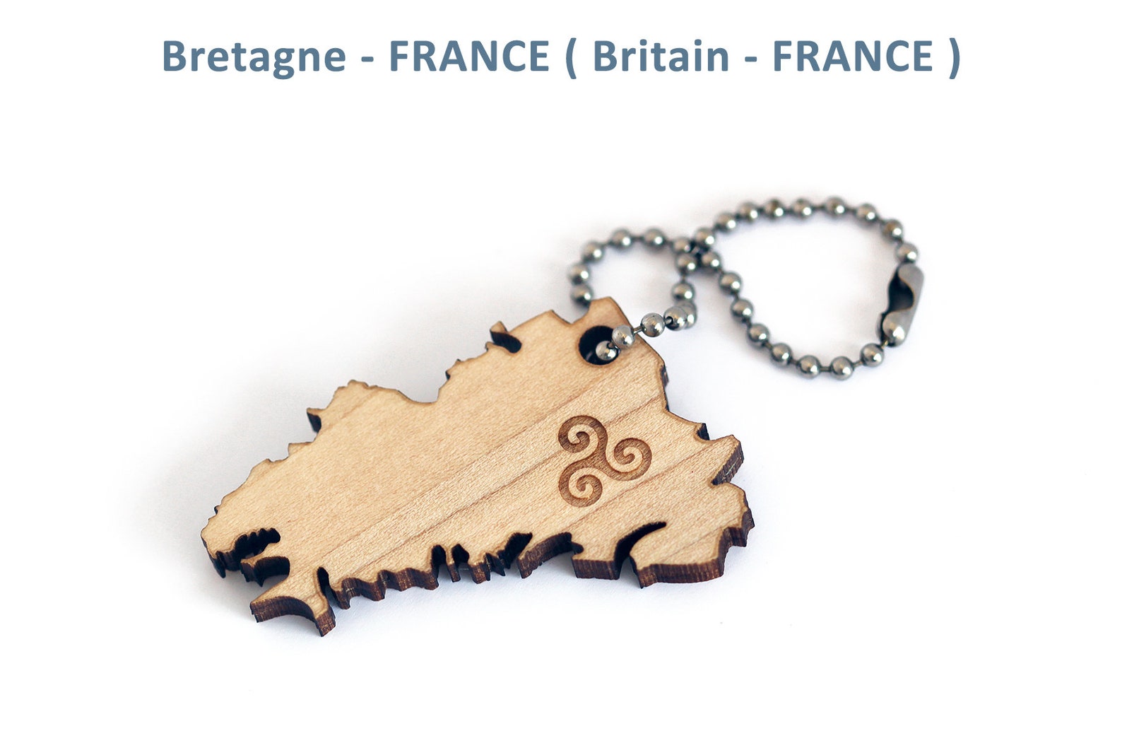Keyring of the Geographical Form region Country Continent - Etsy