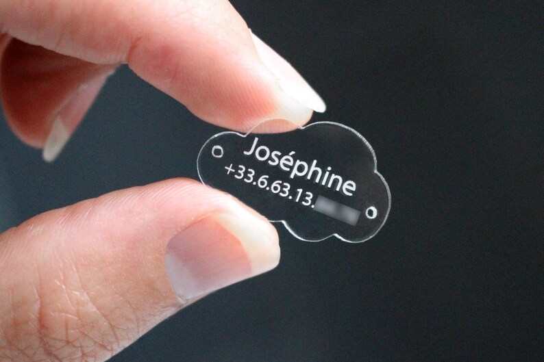 Small Piece of Cloud Shape Transparent Plexiglass | Etsy