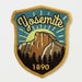 Yosemite National Park Full Embroidered Illustrated Iron-on Patch - Etsy