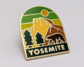 Yosemite National Park Button Half Dome USGS Benchmark - Etsy