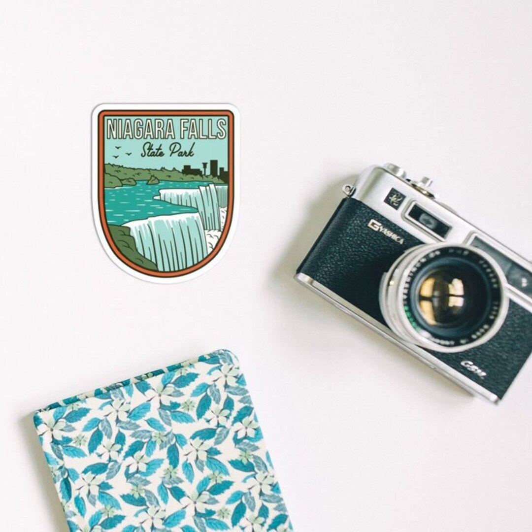 Niagara Falls State Park Sticker – Waterproof Vinyl Decal - Etsy