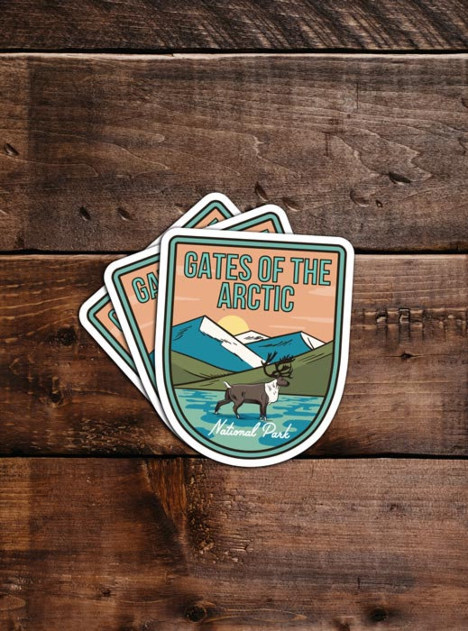 Alaska National Park Stickers, Alaska Vinyls Bundle - Etsy