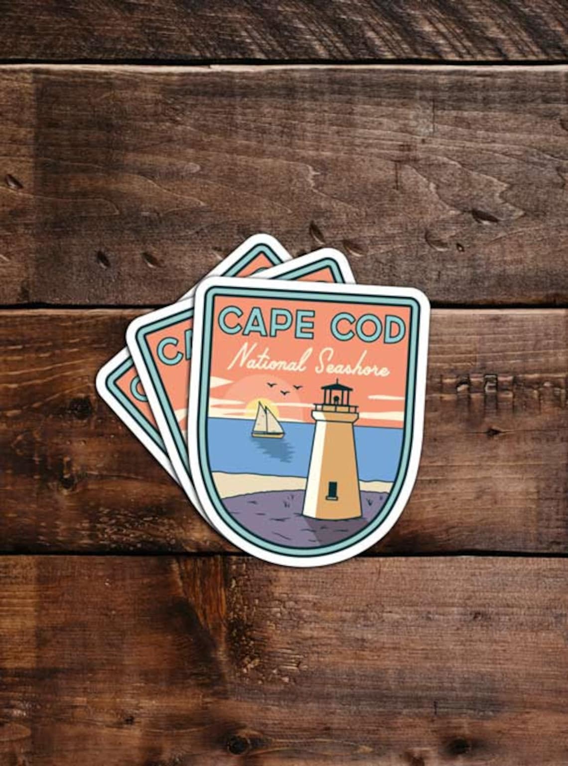 Cape Cod National Seashore Waterproof Vinyl Sticker UV - Etsy