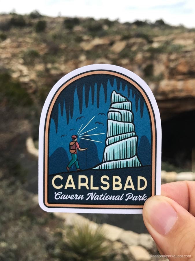Carlsbad Cavern National Park Sticker – Waterproof Vinyl Decal - Etsy