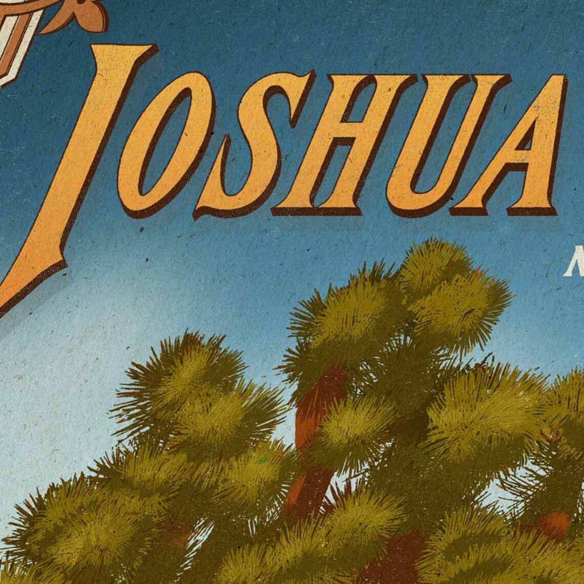 Joshua Tree National Park Poster, California Art Print - Etsy