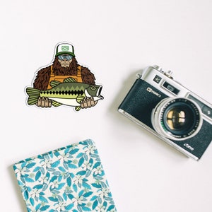 Bigfoot Sticker Set, Choose Your Designs and Quantities. Waterproof ...