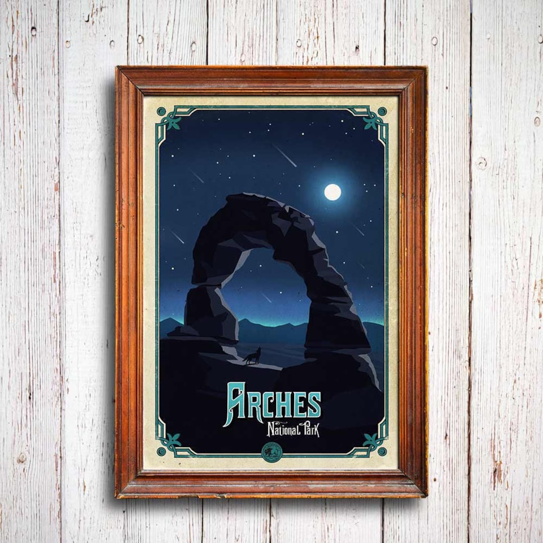 Arches National Park Poster - Etsy
