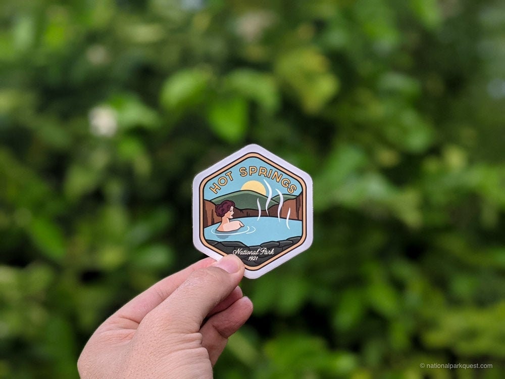 Hot Springs National Park Waterproof Vinyl Sticker UV - Etsy