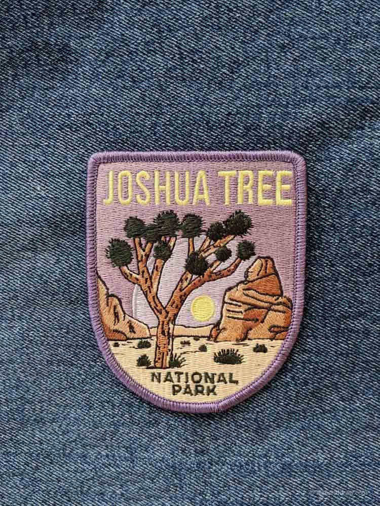 Joshua Tree National Park Full Embroidered Illustrated Iron-on Patch - Etsy