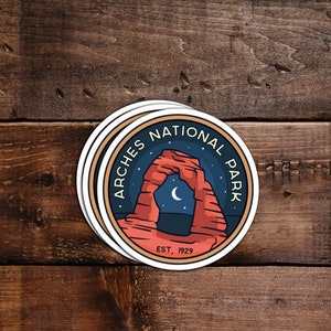 Utah National Park Stickers, Utah Vinyls Bundle - Etsy