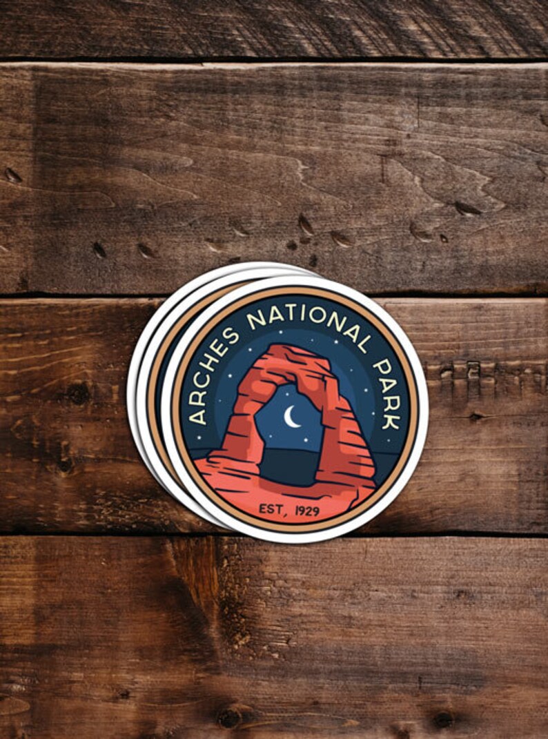 Utah National Park Stickers Utah Vinyls Bundle - Etsy