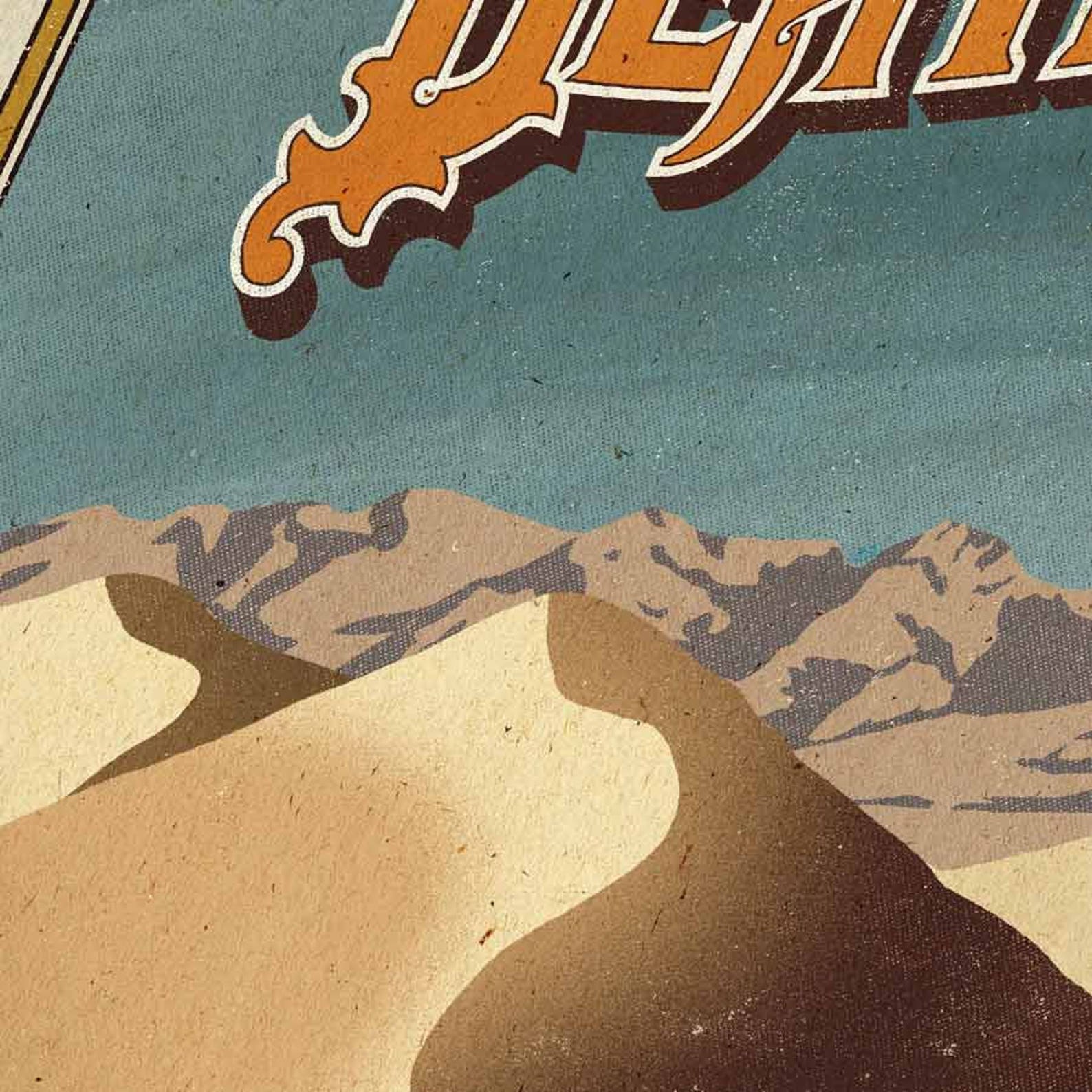 Death Valley Poster Death Valley National Park California | Etsy