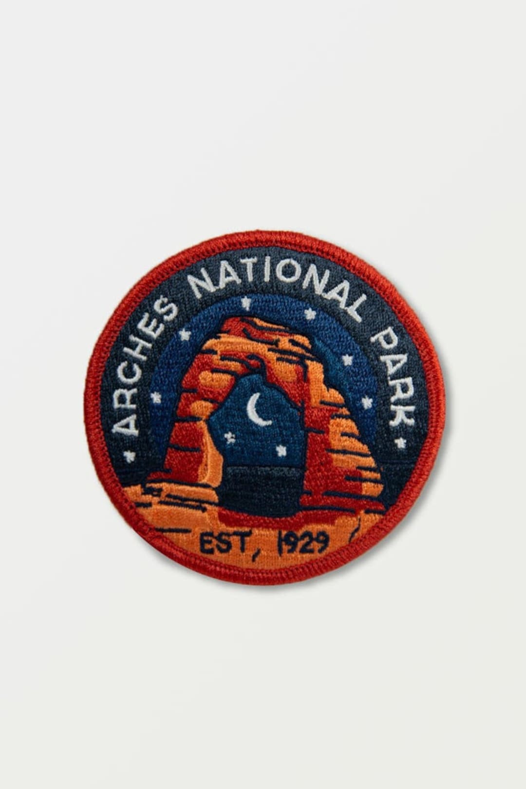 Arches National Park Full Embroidered Illustrated Iron-on Patch - Etsy